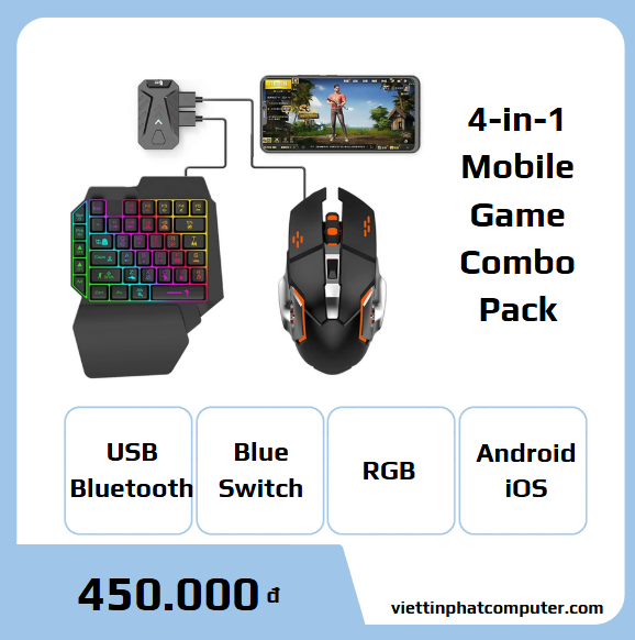 4-in-1 Mobile Game Combo Pack